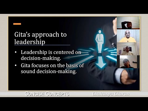 Demystifying leadership through Gita - Chaitanya Charan - The Spiritual ...